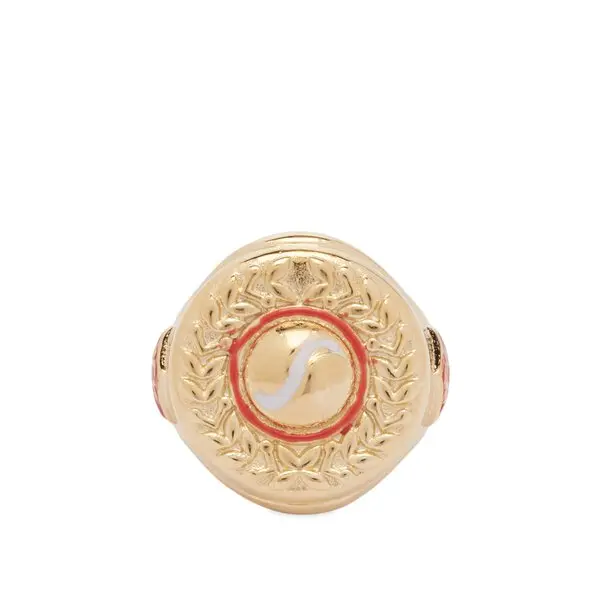 Casablanca Sports Medallion Ring