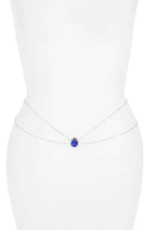 VIDAKUSH Heart Of The Ocean Belly Chain - Blue