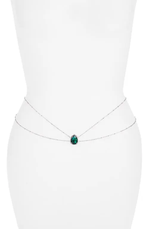 VIDAKUSH Heart Of The Ocean Belly Chain - Green