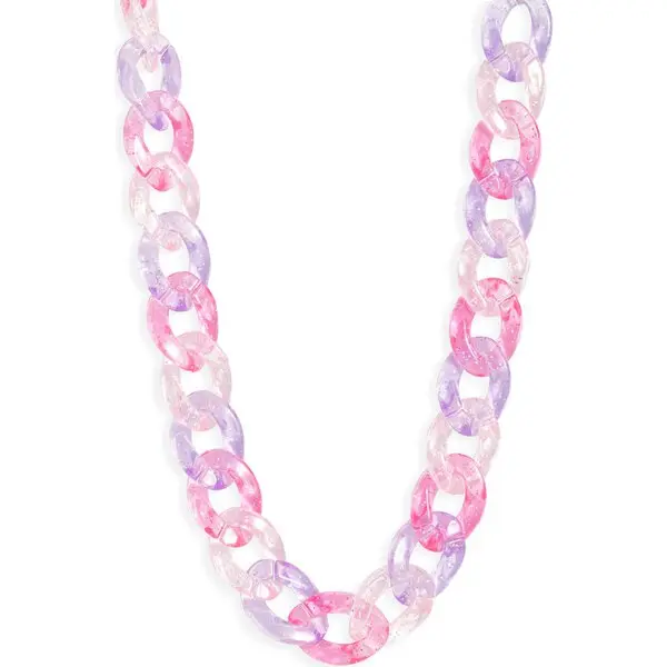 VIDAKUSH Fruit Curb Chain Choker Necklace - Passion