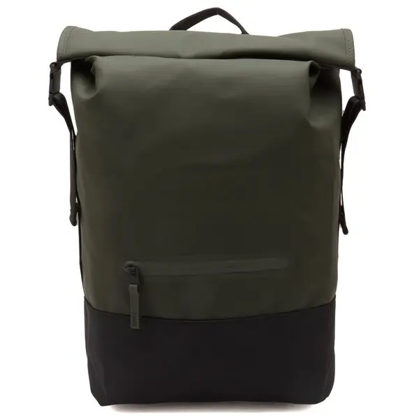 Rains Trail Rolltop Backpack - Green