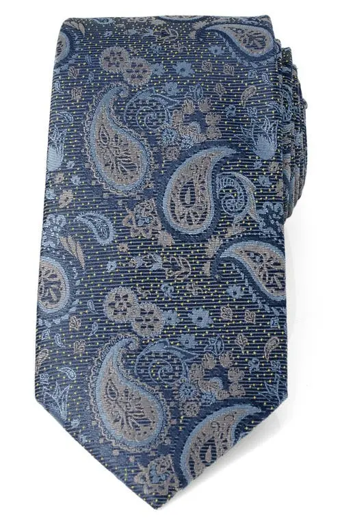 CUFFLINKS, INC. Paisley Neck Tie - Blue