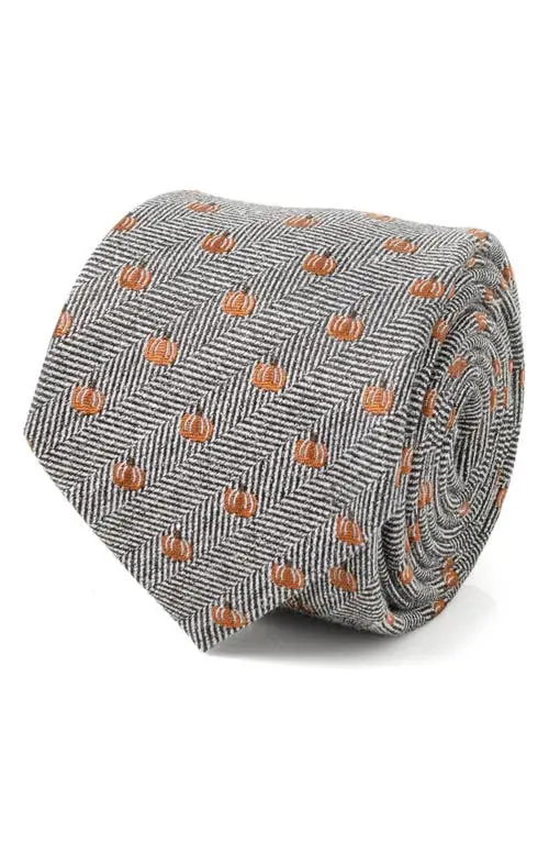 CUFFLINKS, INC. Pumpkin Neck Tie - Gray