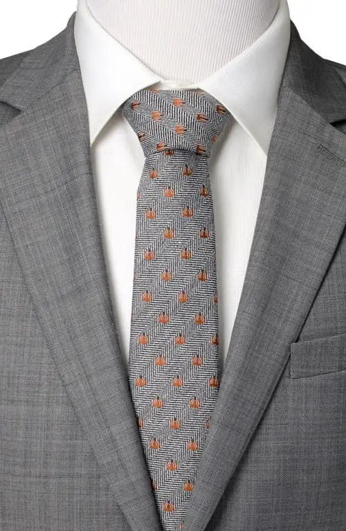 CUFFLINKS, INC. Pumpkin Neck Tie - Gray