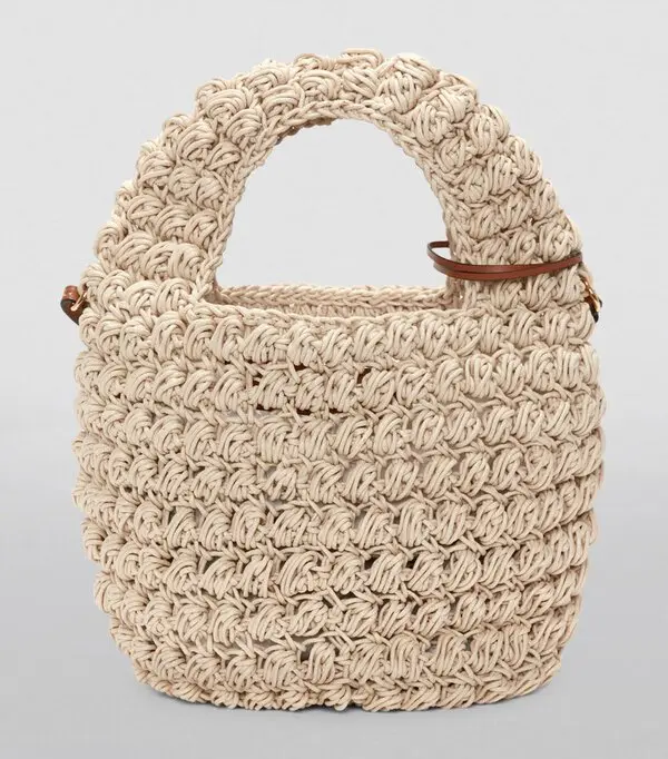 JW Anderson Medium Woven Popcorn Basket Bag