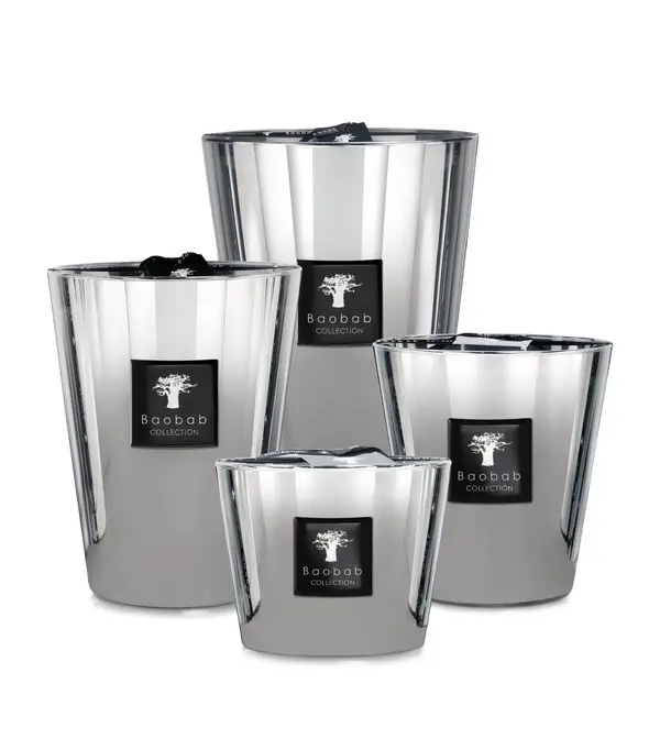 BAOBAB COLLECTION Platinum Candle - Silver