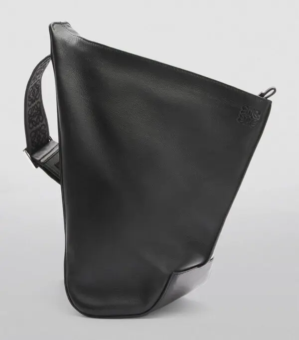Loewe Leather Anton Sling Cross-Body Bag - Black | Editorialist