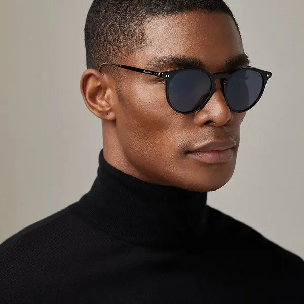 Ralph Lauren Heritage Round Sunglasses - Black