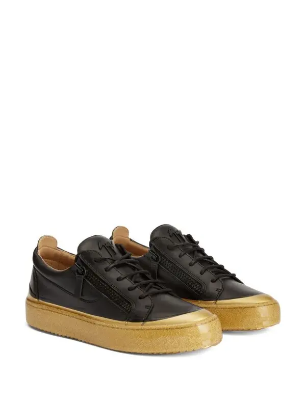 GIUSEPPE ZANOTTI Frankie Match Low-top Sneakers - Black