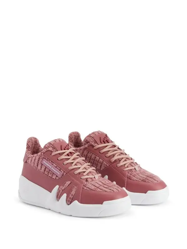 GIUSEPPE ZANOTTI Talon Mid-top Sneakers - Pink