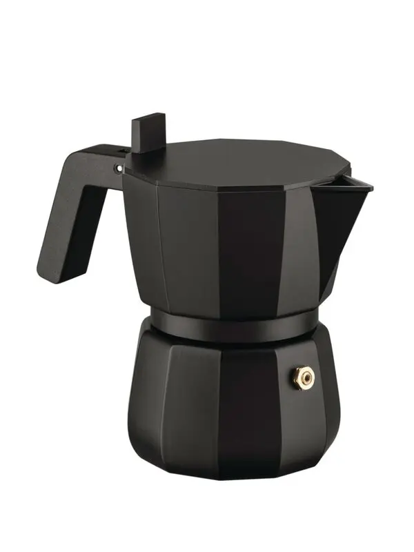 ALESSI Moka 3 Espresso Coffee Maker - Black