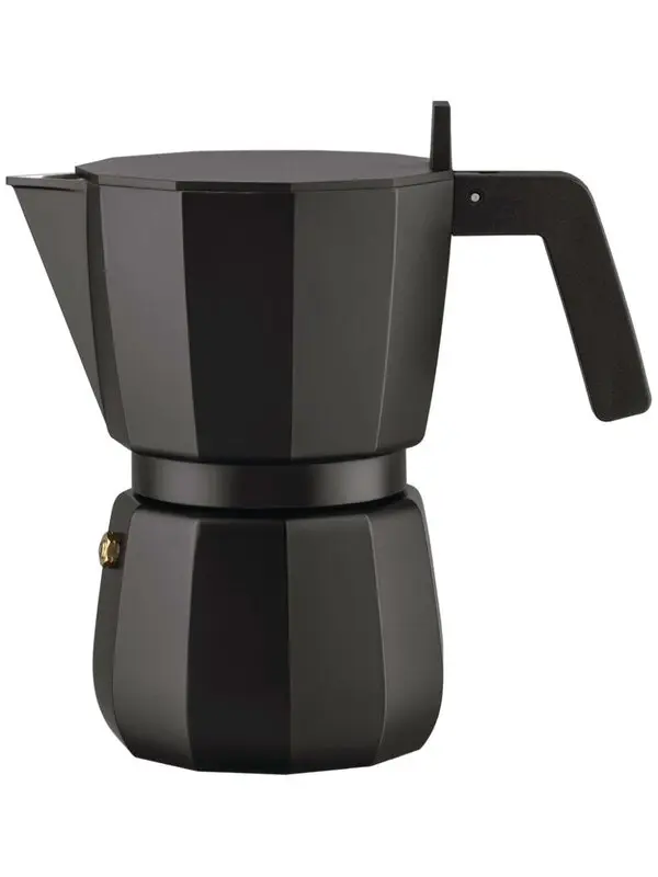 ALESSI Moka Expresso Coffee Maker - Black