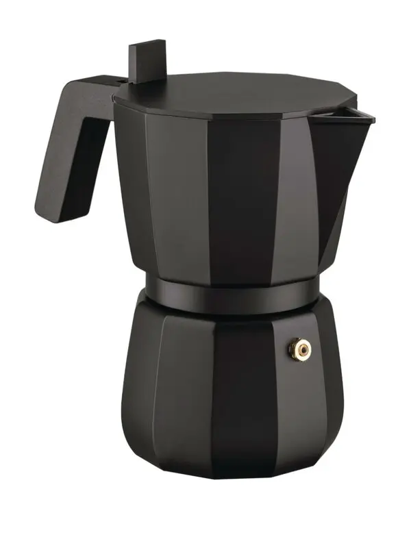 ALESSI Moka Expresso Coffee Maker - Black