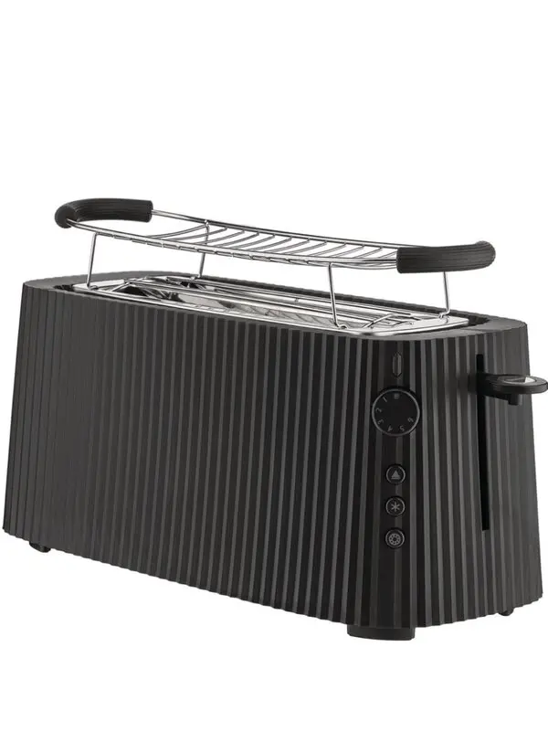 ALESSI Plissé Four-slice Toaster - Black