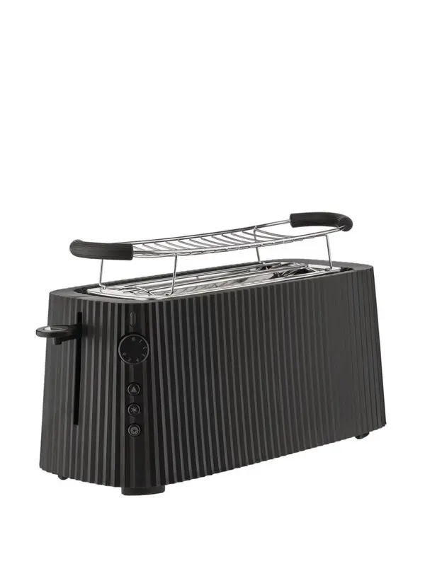 ALESSI Plissé Four-slice Toaster - Black