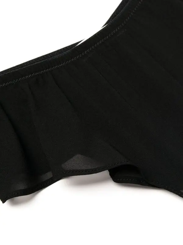 FLEUR DU MAL Sheer Tulle Thong