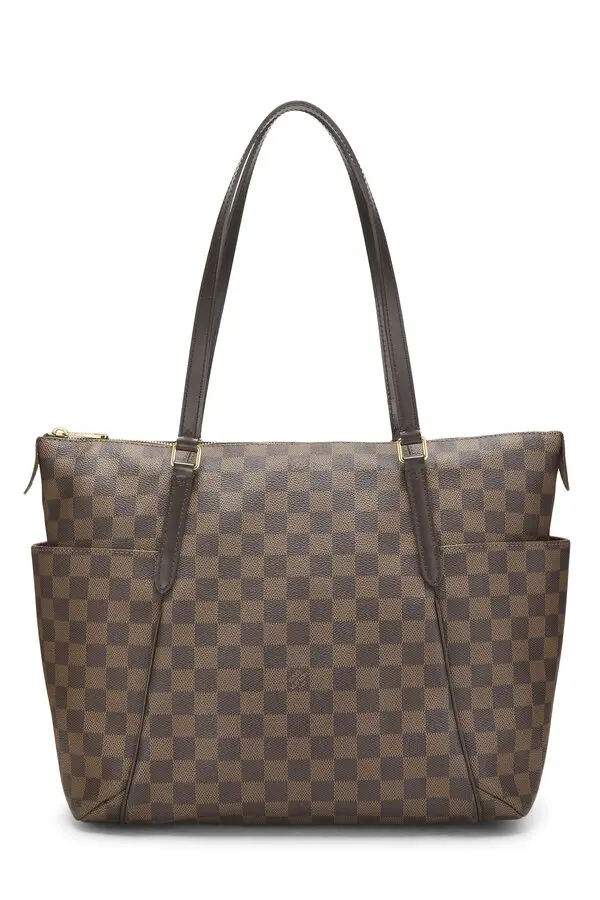 LOUIS VUITTON Damier Ebene Totally Nm Tote