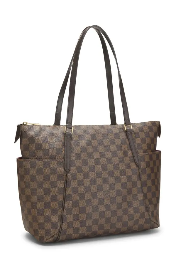 LOUIS VUITTON Damier Ebene Totally Nm Tote