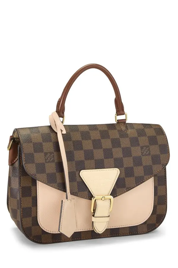 LOUIS VUITTON Damier Ebene Beaumarchais - Cream