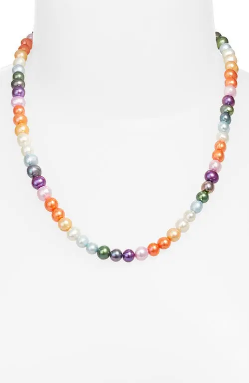 VIDAKUSH Multicolor Freshwater Pearl Necklace