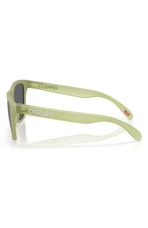 Oakley Frogskins Rectangular Sunglasses - Matte Fern / Prizm Black Polar