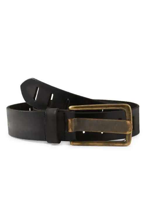 Free People We The Free Jona Leather Belt - Black