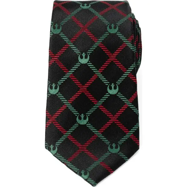 CUFFLINKS, INC. Star Wars Rebel Plaid Neck Tie - Red