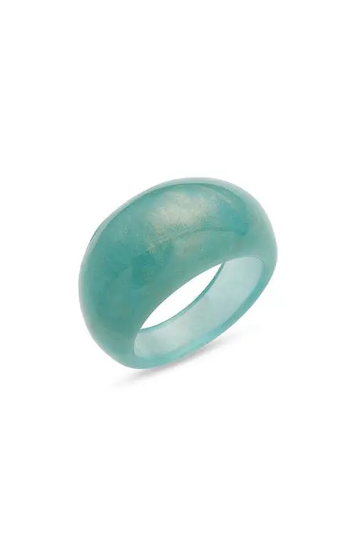 VIDAKUSH Resin Smoothie Ring - Light Blue