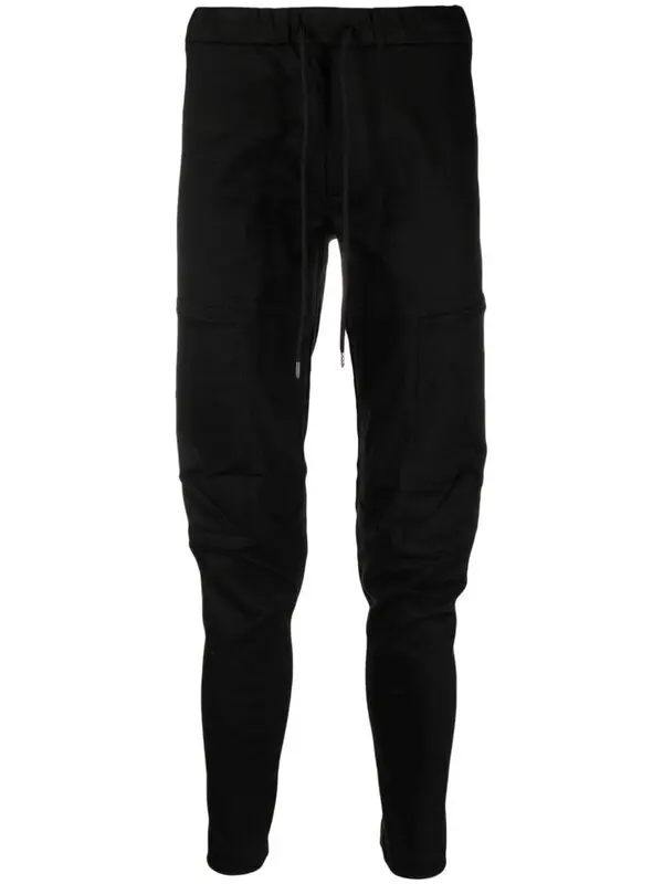 Attachment Drawstring-waist Slim-cut Trousers