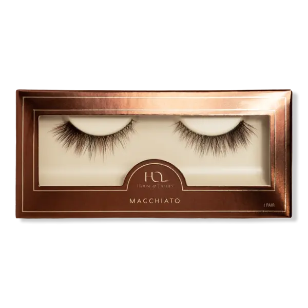 HOUSE OF LASHES Macchiato Natural Volume Faux Silk False Eyelashes - One-color