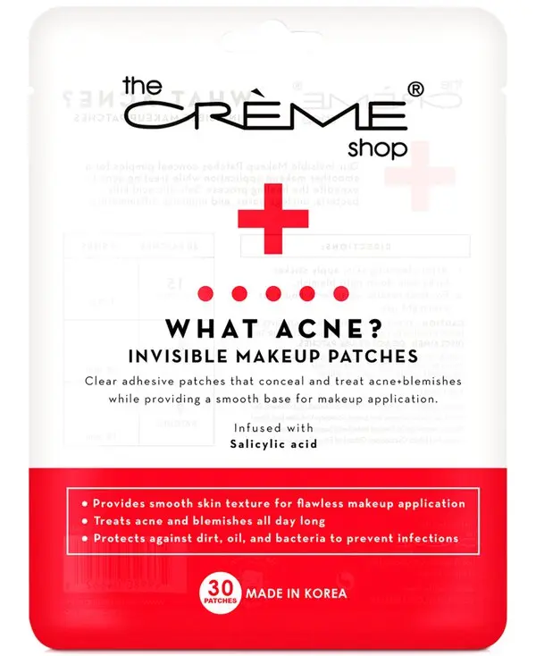 THE CREME SHOP What Acne? Invisible Makeup Patches - No Color