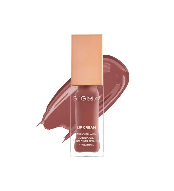 SIGMA BEAUTY Lip Cream - New Mod - Nude Mauve Creamy Sheen