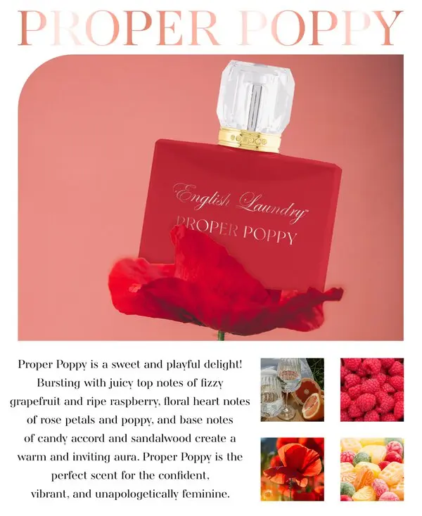 English Laundry Propper Poppy Eau De Parfum