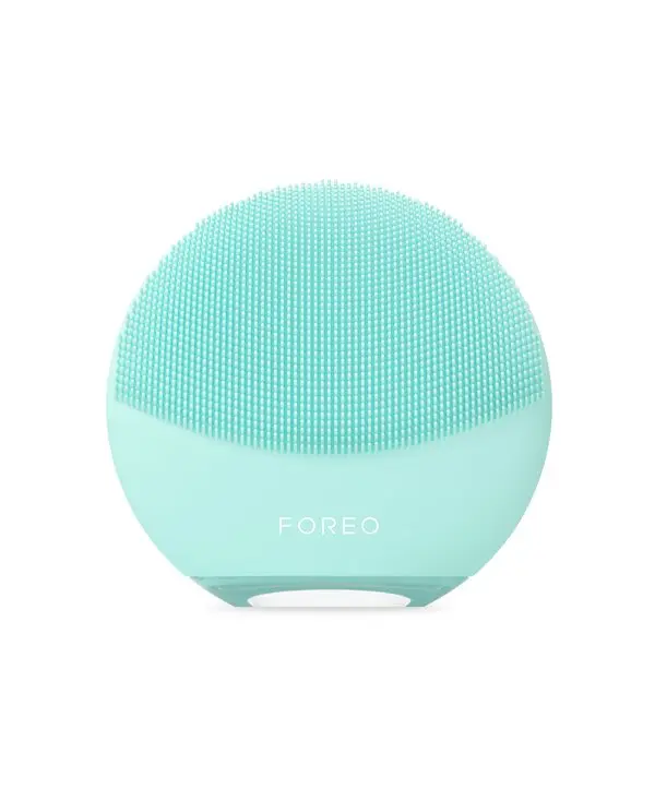 Foreo Luna 4 Mini Deep Cleansing Dual-sided Facial Cleansing Massager - Arctic Blue