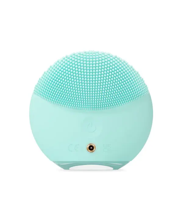 Foreo Luna 4 Mini Deep Cleansing Dual-sided Facial Cleansing Massager - Arctic Blue