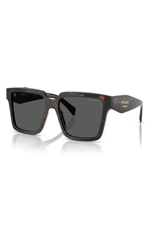 Prada 56mm Square Sunglasses