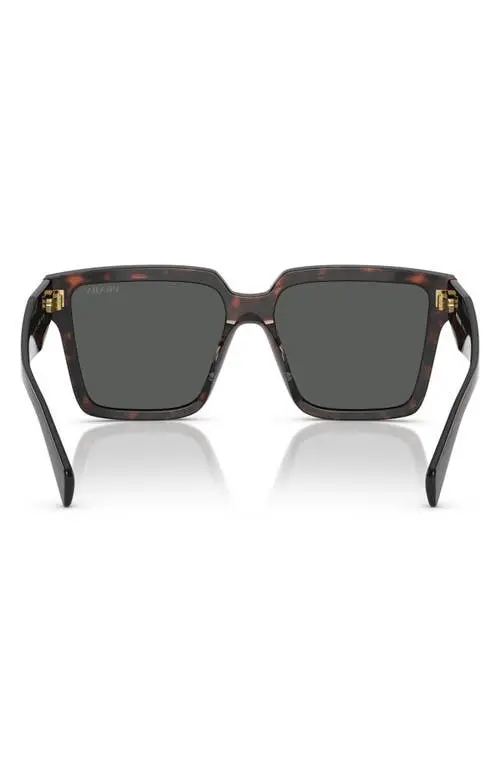 Prada 56mm Square Sunglasses