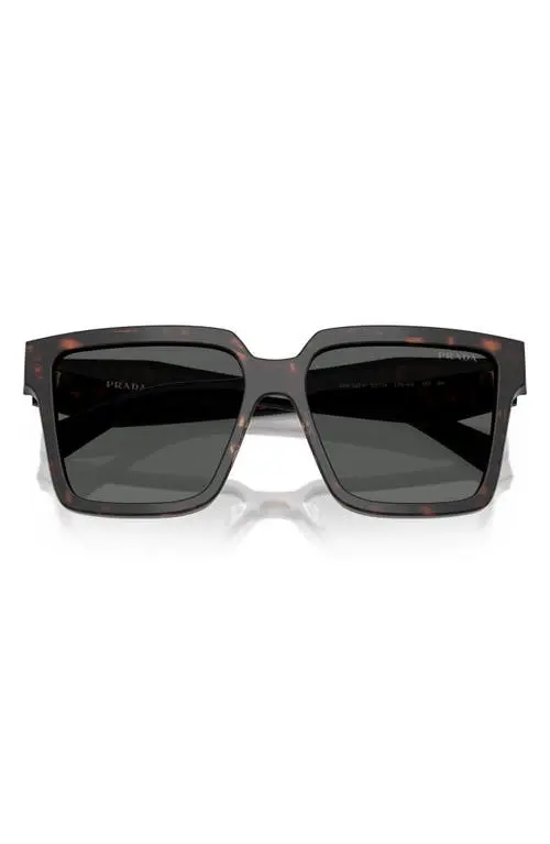 Prada 56mm Square Sunglasses
