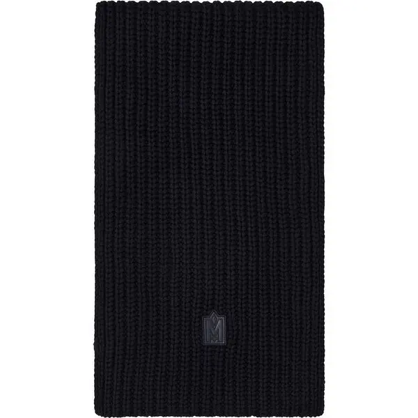 Mackage Nell Merino Wool Blend Scarf - Black