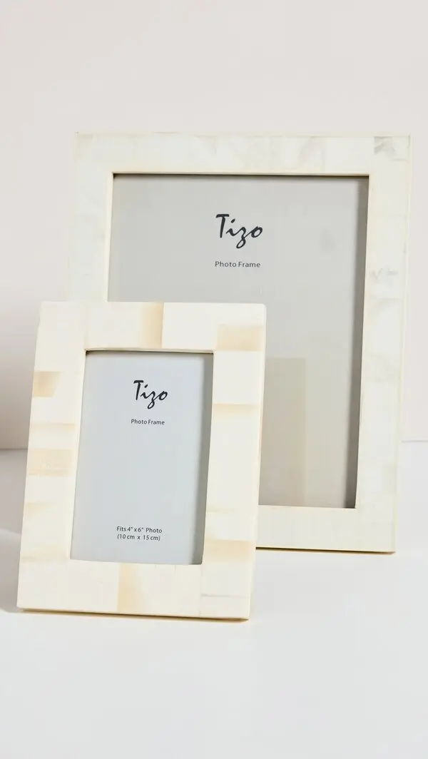 TIZO DESIGN Bone And Resin Frame 4x6