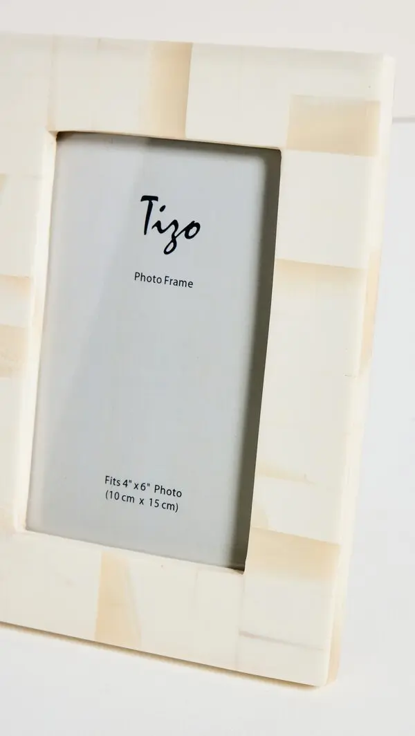 TIZO DESIGN Bone And Resin Frame 4x6