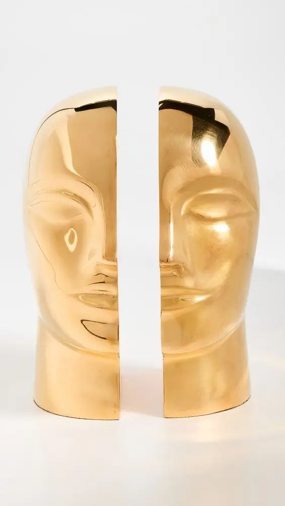 Jonathan Adler Atlas Bookend Set Of 2