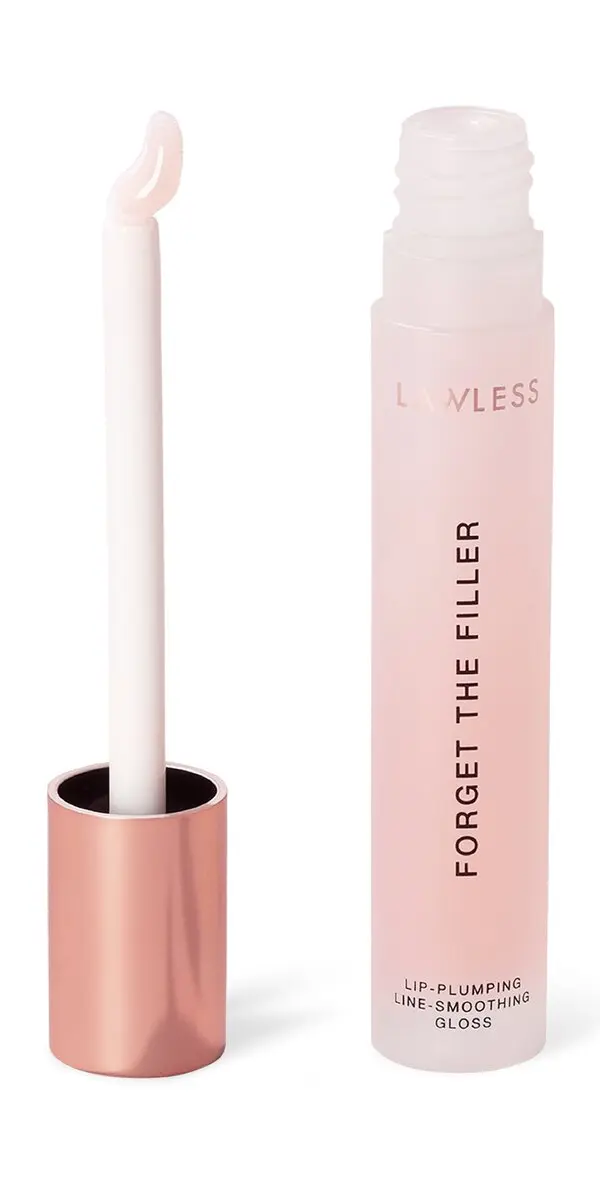 LAWLESS Forget The Filler Lip Plumper Line Gloss Queen Oz. / 5.6 - Rosy