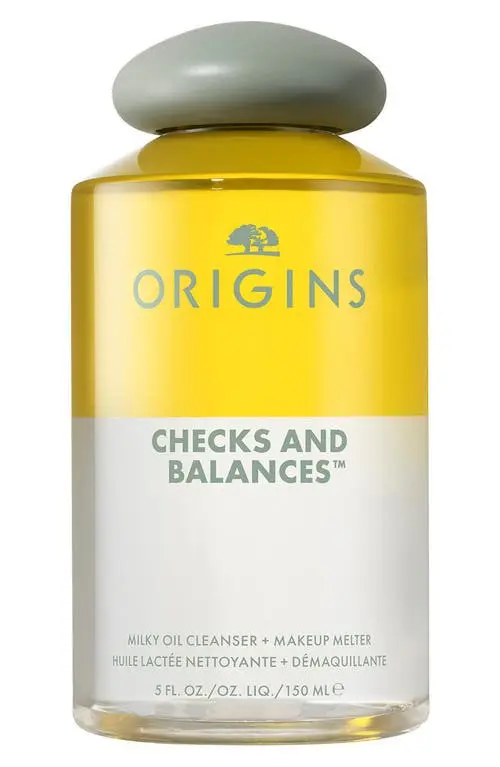 ORIGINS Checks & Balances Milky Oil Cleanser + Makeup Melter - No Color