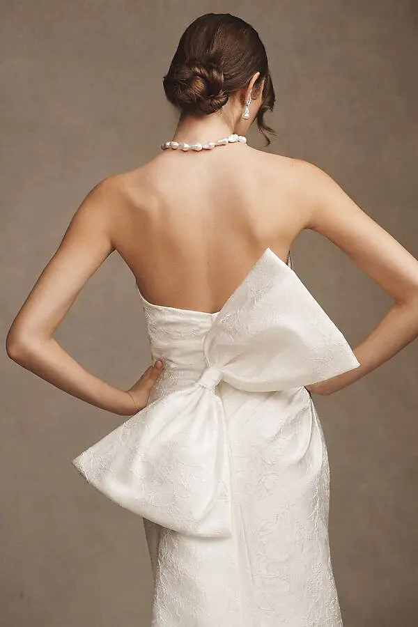 Watters Wtoo Callahan Sweetheart Jacquard Wedding Gown