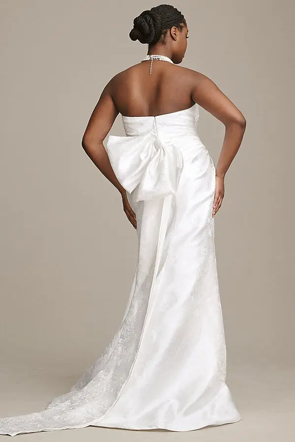 Watters Wtoo Callahan Sweetheart Jacquard Wedding Gown