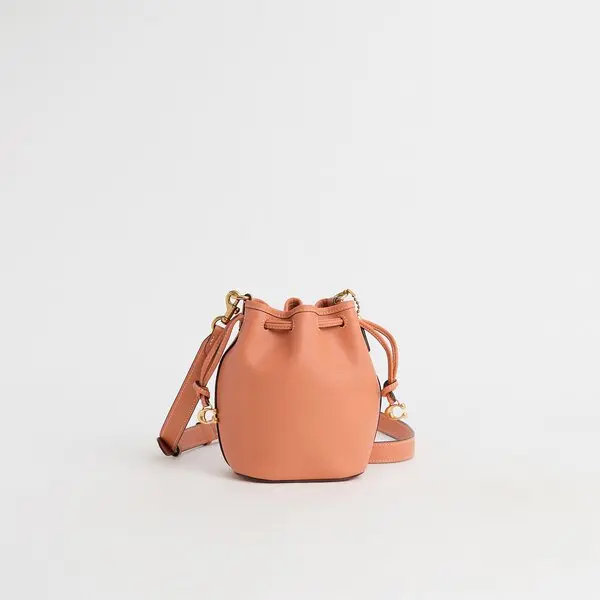 COACH Restored Camila Bucket Bag - Brass/faded Orange