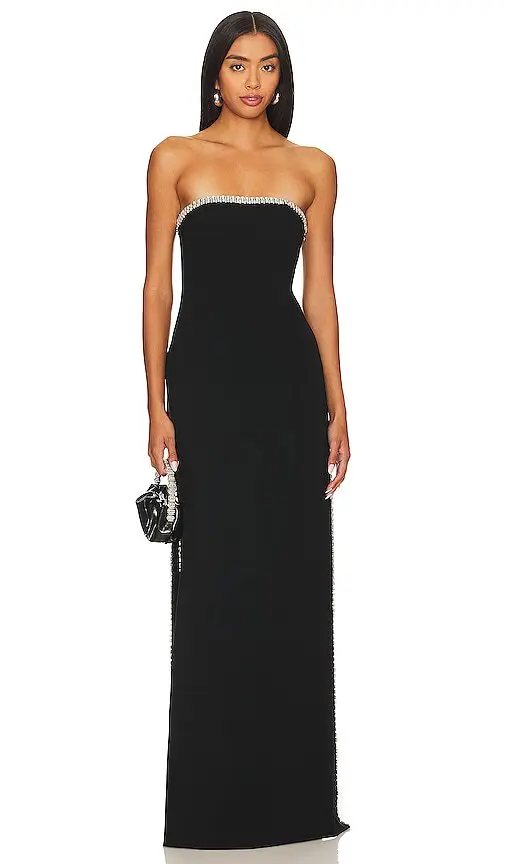 Cinq À Sept Embellished Collins Gown