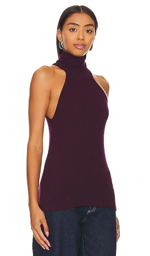Michael Lauren Romulus Tank - Deep Merlot