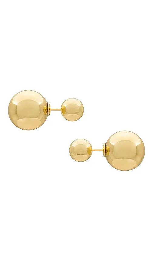 Shashi Double Ball Earrings